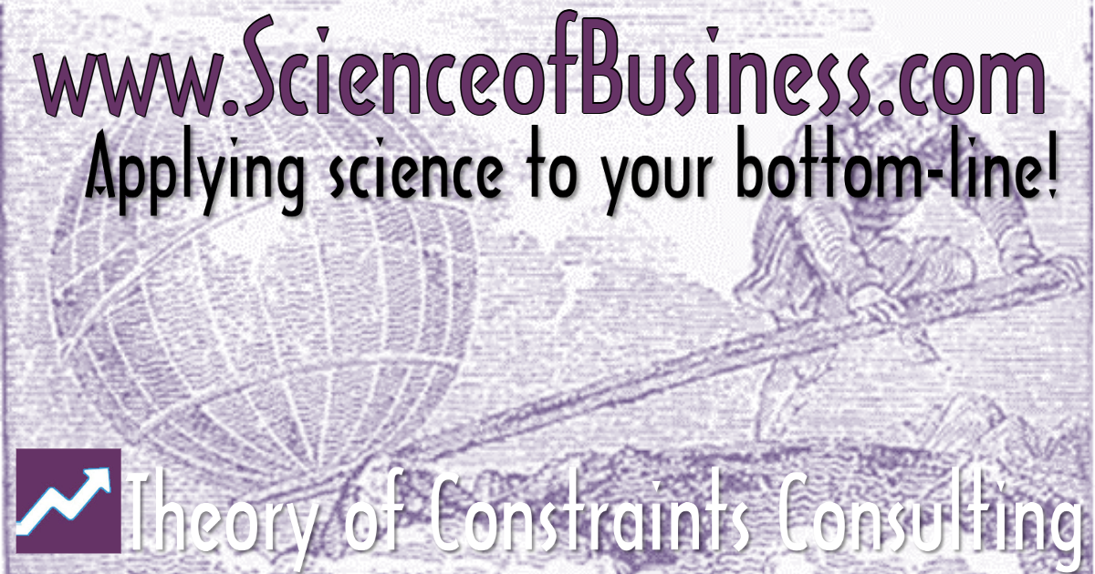 Theory Of Constraints Thinking Processes (TOC Thinking)